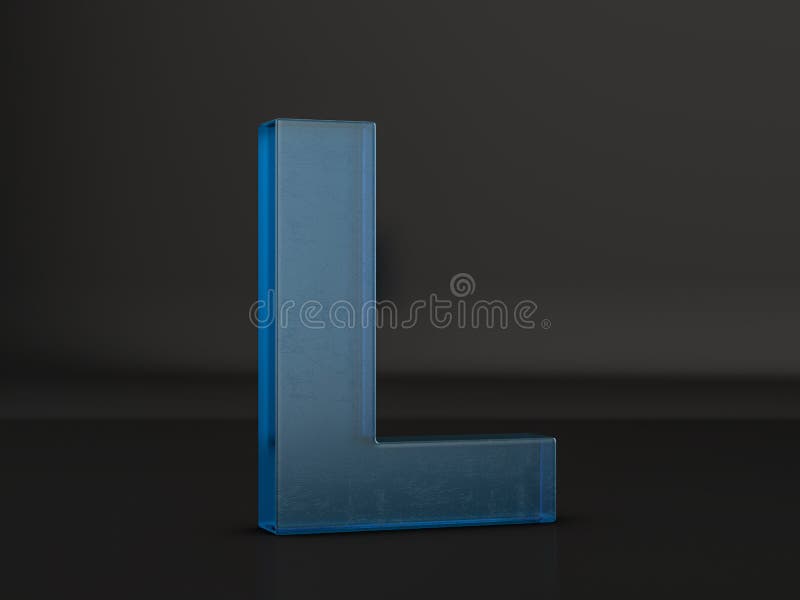 Glass Letter L Stock Illustrations – 298 Glass Letter L Stock ...