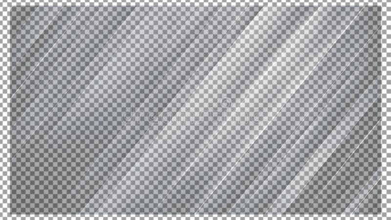 Glass Light Effect Transparent Vector Stock Illustration - Illustration ...