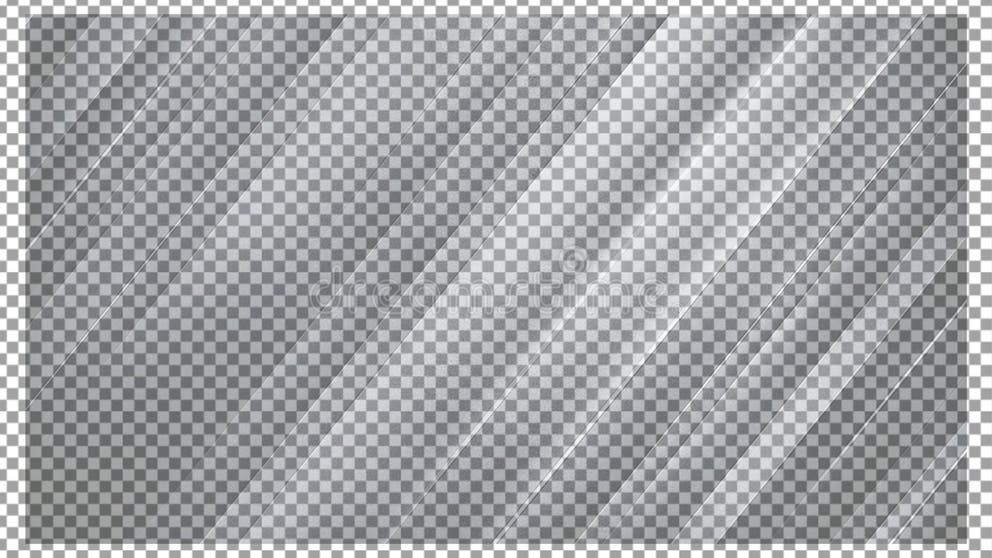 Glass Light Effect Transparent Vector Stock Illustration - Illustration ...