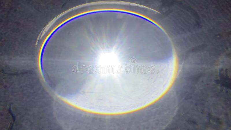Glass Light Lens Flare Light Leaks Overlay on a Black Background Stock ...