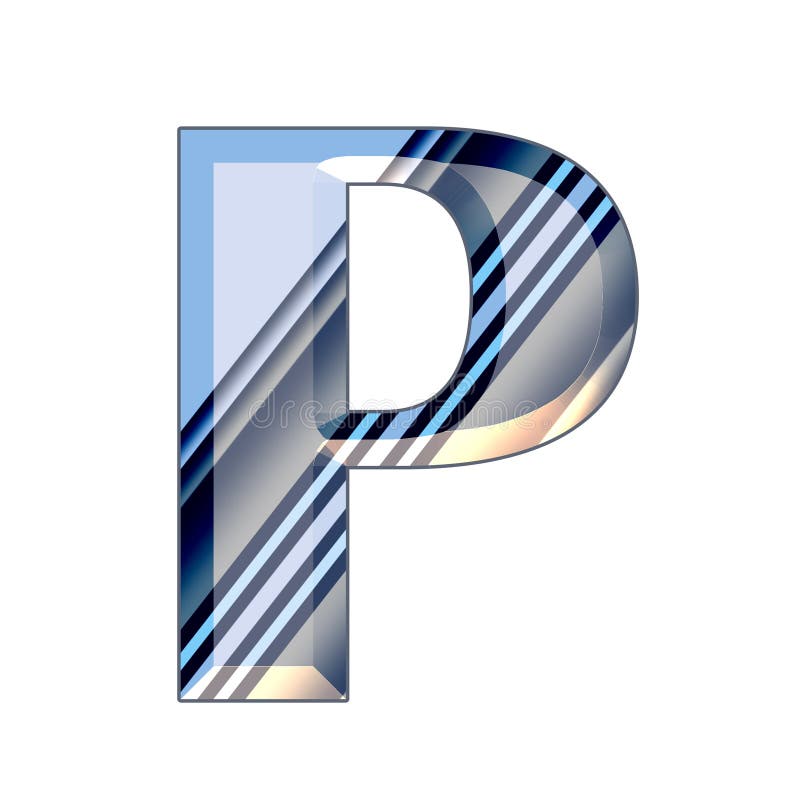 Glass Line Modern P stock illustration. Illustration of glass - 365699276