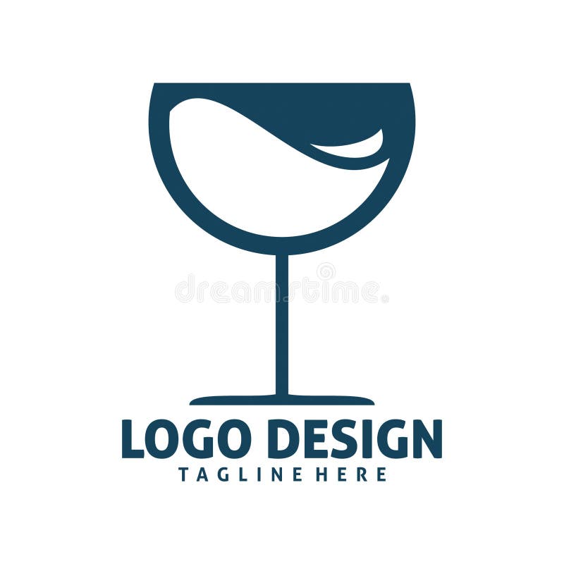 Glass logo stock vector. Illustration of logo, grow, check - 97511377