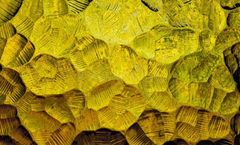 Glass Lumpy Abstract Green Vs Yellow Stock Image - Image of blur ...