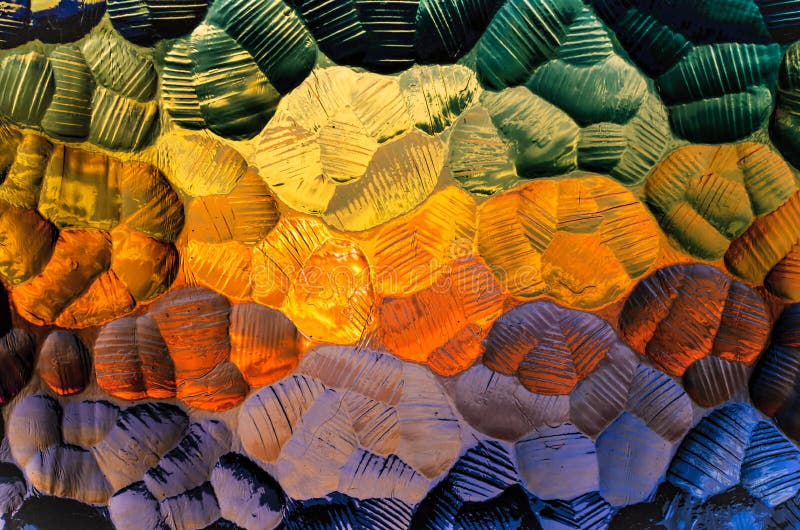 Glass Lumpy Abstract Wonderful Color Stock Photo - Image of light ...