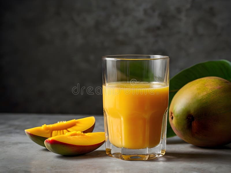 A glass of mango juice stock image. Image of freshness - 363178567