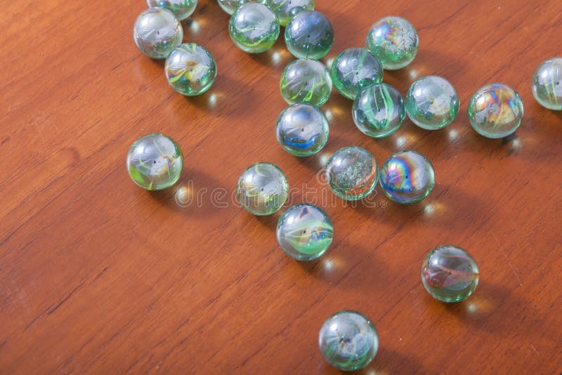 Glass Marble Balls and Glass Pebbles Stock Photo - Image of shiny ...