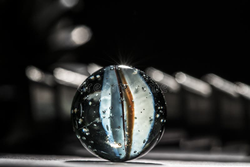 Glass marble macro a stock image. Image of ball, closeup - 73543257