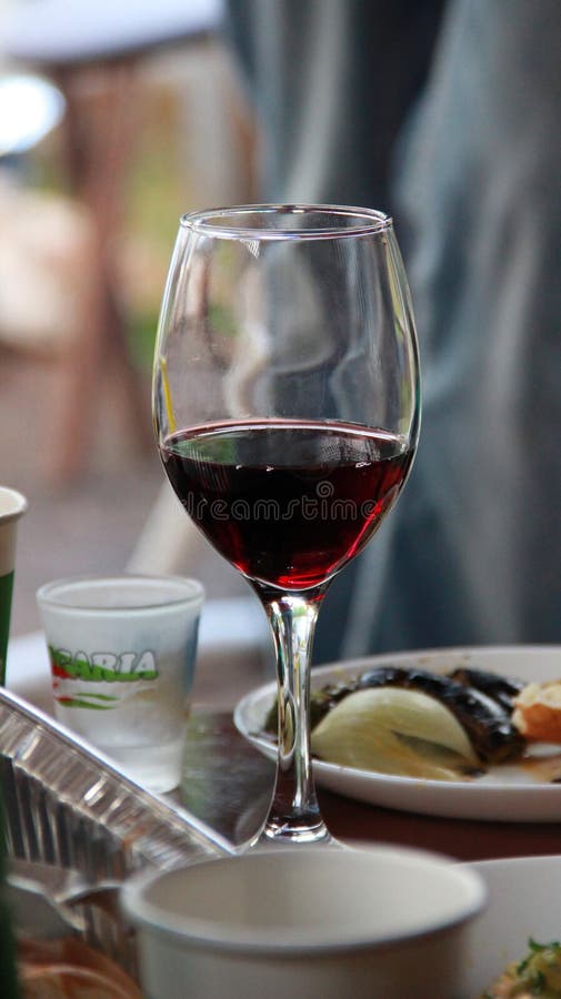 Glass of merlot stock photo. Image of sherdone, wine - 50221900