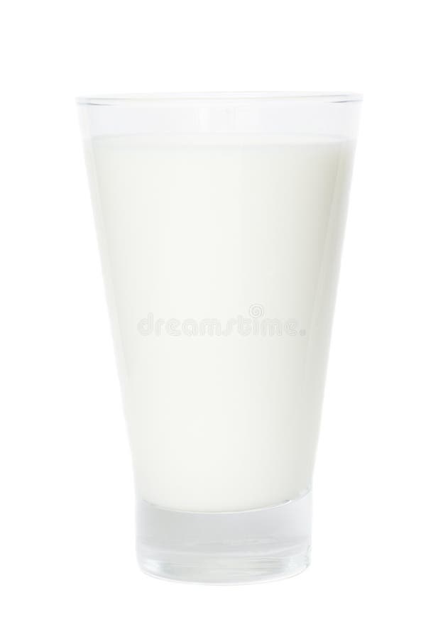 Glass of milk. stock photo. Image of food, isolated, breakfast - 24278388