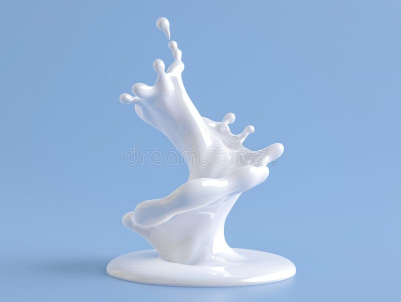 Milk splashed on table stock image. Image of drink, dining - 382313253