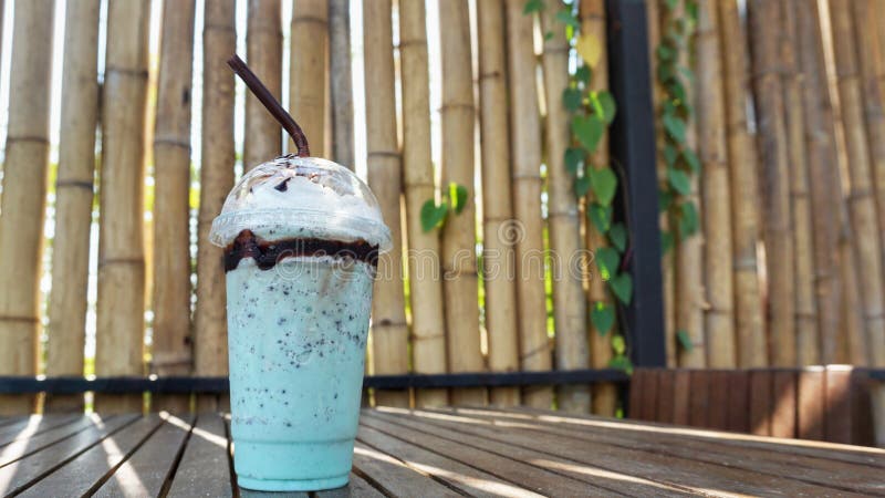 Milkshake on table stock image. Image of natural, milkshake - 149492553