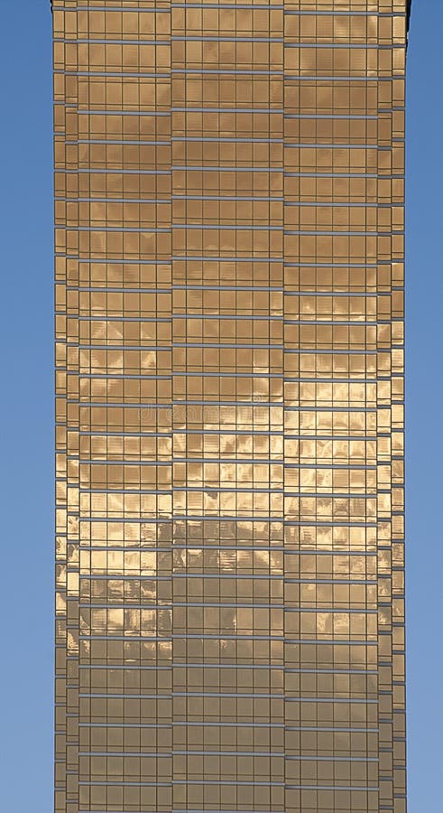 Glass Mirror Windows with Reflections of Buildings and Patterns Stock ...