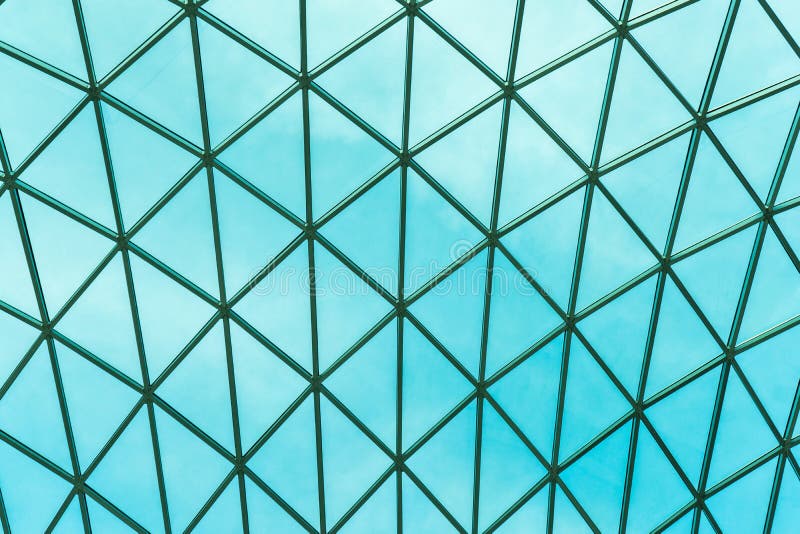 Glass Modern Panoramic Roof.Structural Glass Facade Curving Roof ...