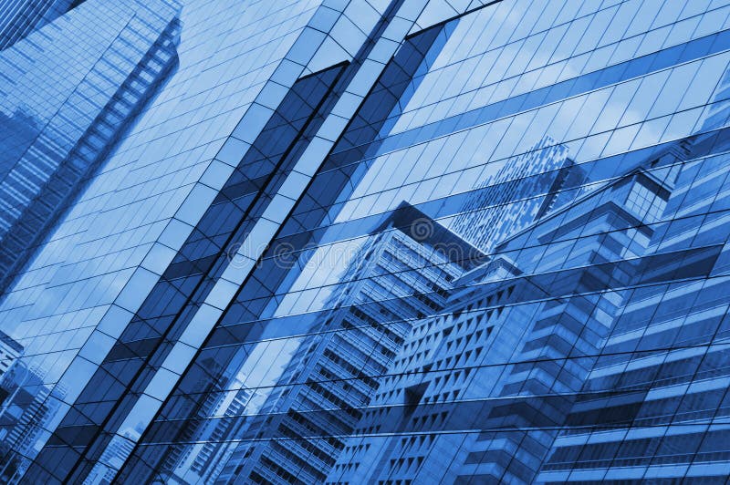 Glass of modern tower stock image. Image of steel, concept - 48693013