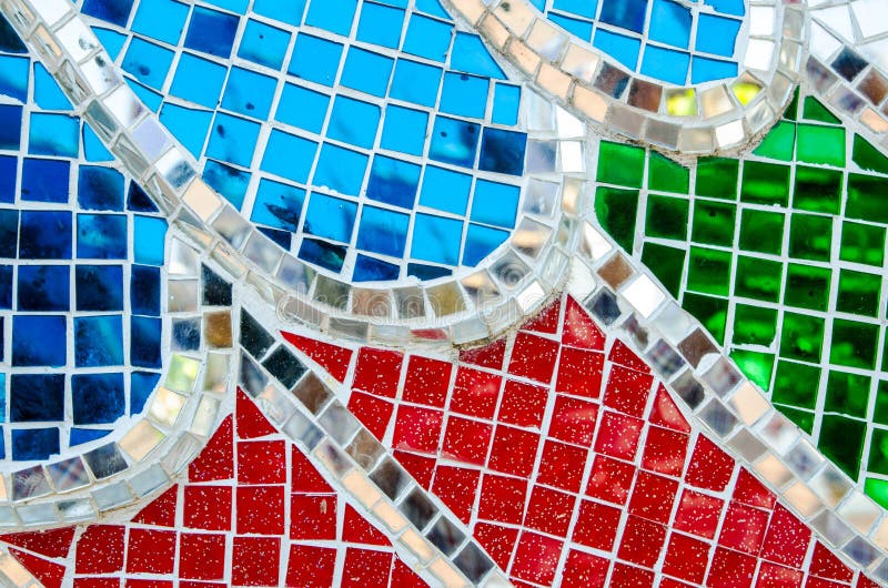 Glass Mosaic Abstract Texture Background Stock Image - Image of ...