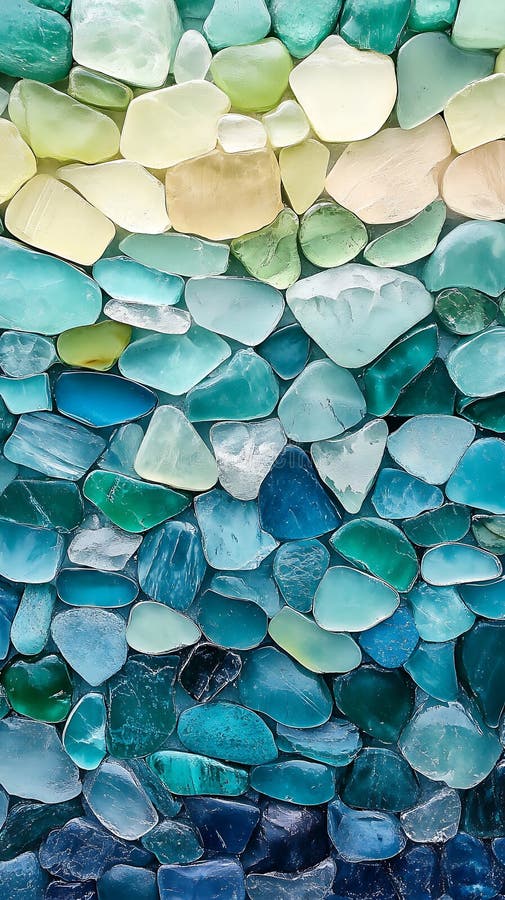 Glass Mosaic Gradient Background Stock Illustration - Illustration of ...