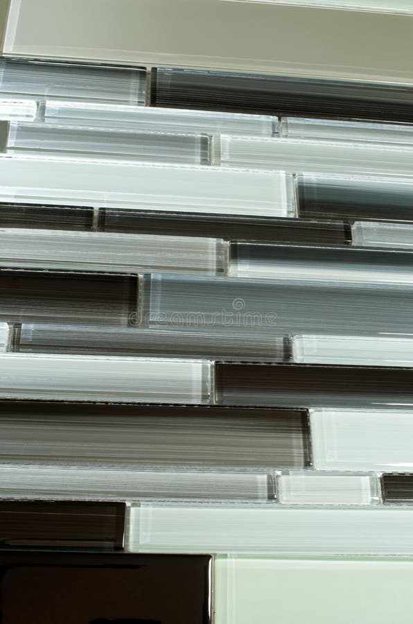 Glass Mosaic Tile for Kitchen Backsplash Stock Photo - Image of ...