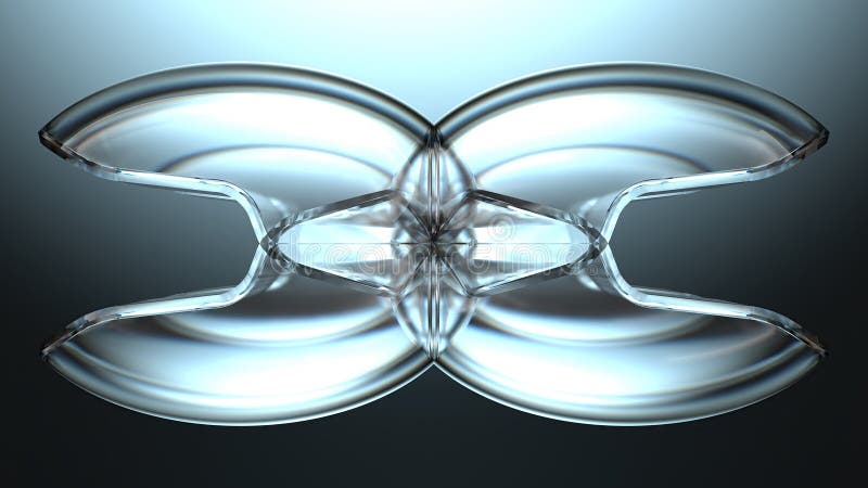 Glass Object Clear Beautiful Refraction and Reflection Beautiful ...