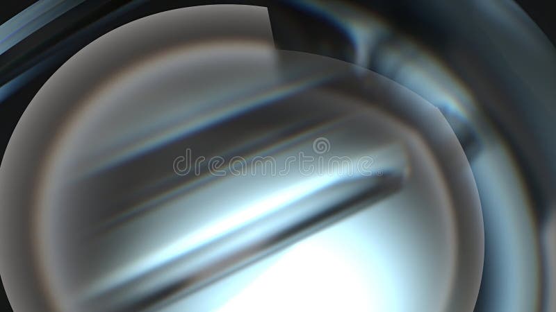 Glass Object Fresh and Beautiful Beautiful Refraction and Reflection ...