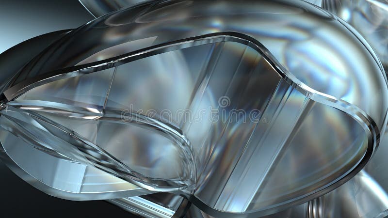 Glass Objects, Fresh and Mysterious Refraction and Reflection, Elegant ...