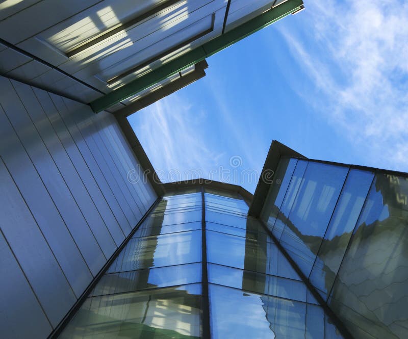 Glass office stock image. Image of scene, steel, glass - 7012887