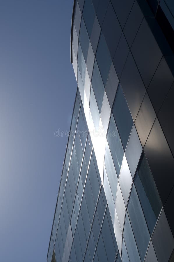 Glass office building stock image. Image of shinning, perspective - 9946175
