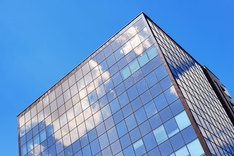 Glass office building stock image. Image of blue, exterior - 92424485