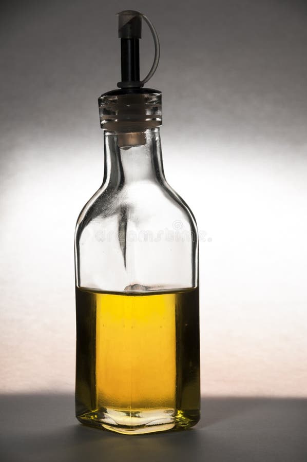 Glass oilcan stock photo. Image of cook, black, backlight - 53336382