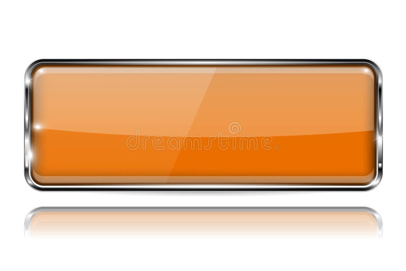 Orange Web Button