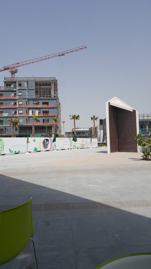 Glass Panel Building Under Construction Editorial Stock Image - Image ...