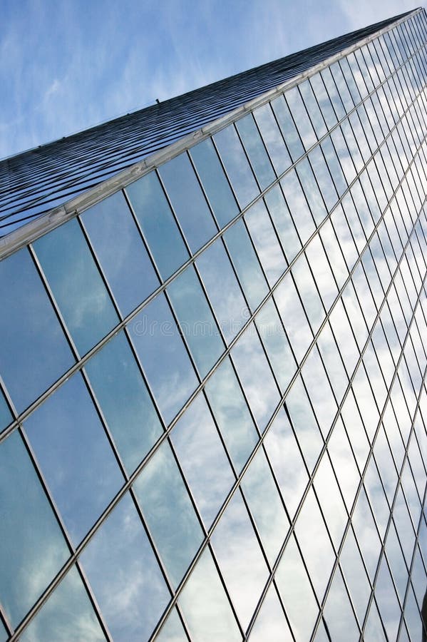 Glass panel of skyscraper stock image. Image of closeup - 23412153