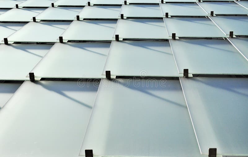 Glass panels stock image. Image of facade, glass, modern - 42938535