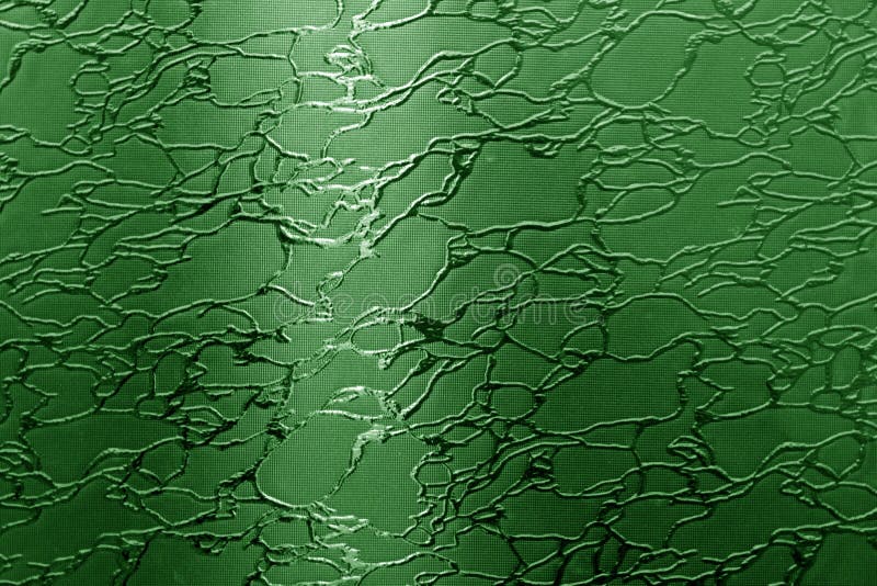 Glass with Pattern in Green Tone Stock Illustration - Illustration of ...