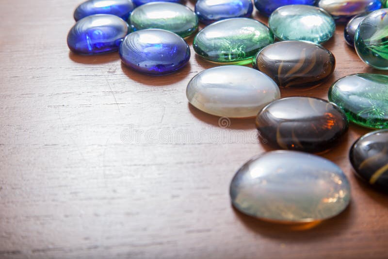 Glass pebbles stock photo. Image of round, balls, shiny - 54307128