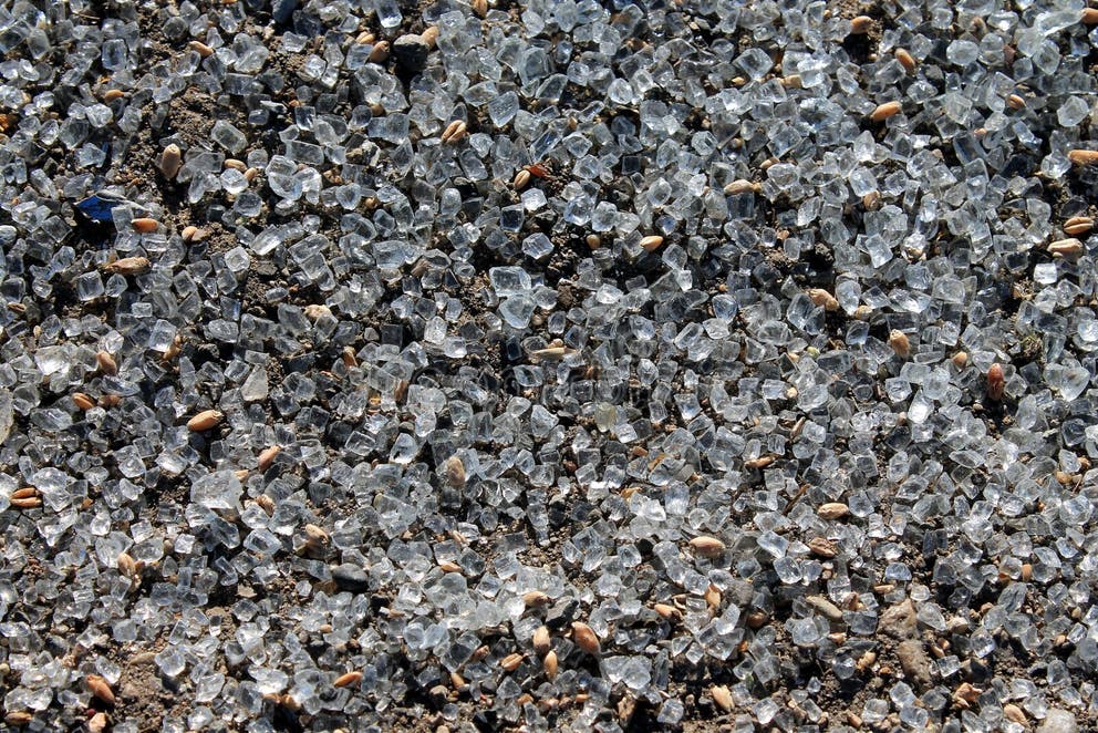 Glass stock photo. Image of asphalt, fragments, background - 41989346