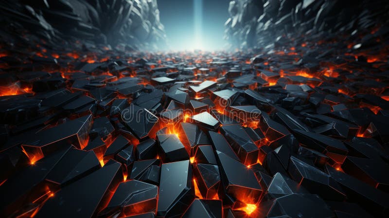 Glass Pieces Engulfed in Flames Stock Image - Image of blaze, fire ...