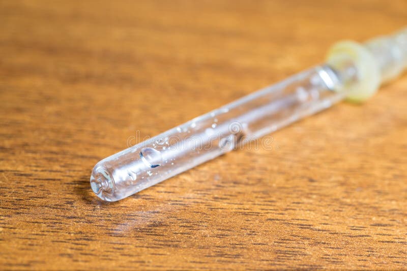 Glass pipette. stock image. Image of clinical, explore - 33078839