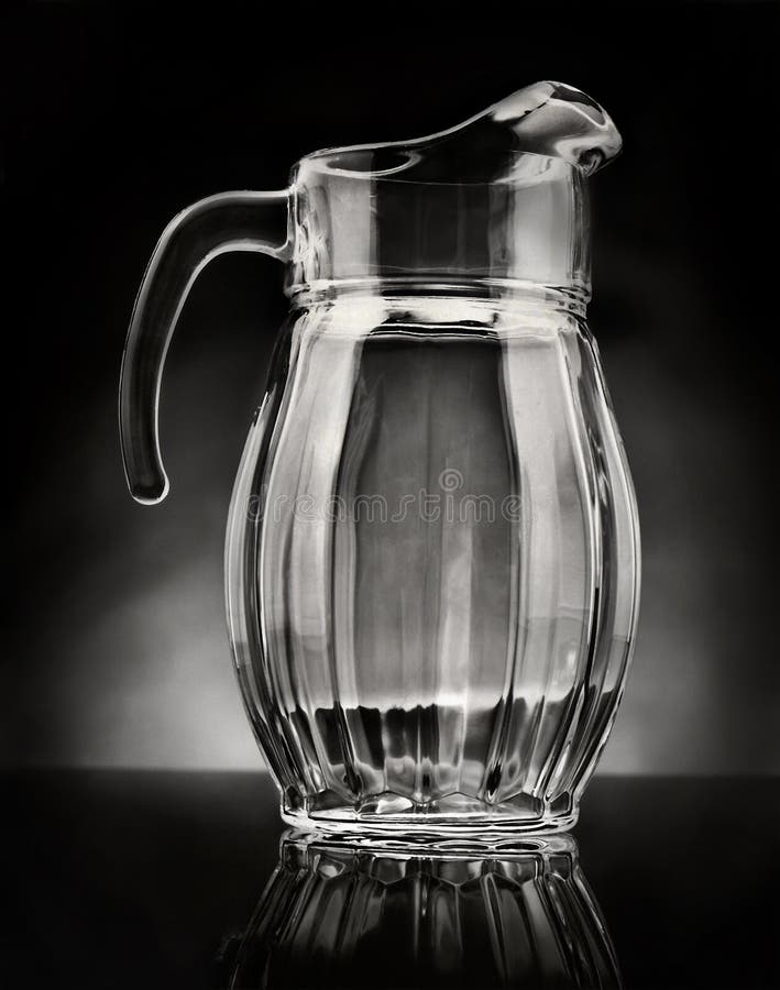 Glass pitcher stock image. Image of pitcher, reflective - 8211647
