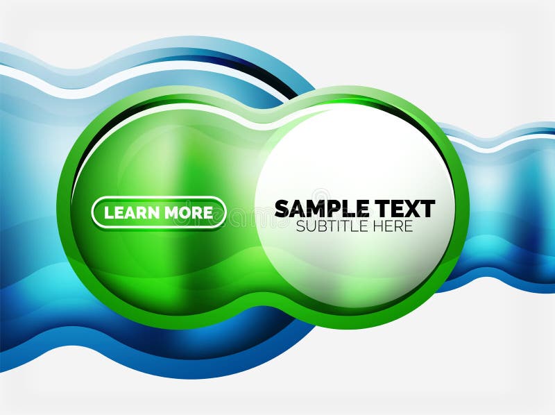 Glass or Plastic Hi-tech Bubble Background Stock Vector - Illustration ...