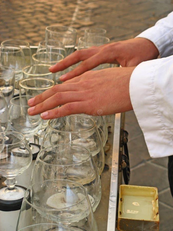 Glass Player stock photo. Image of sculpture, italian - 22596920
