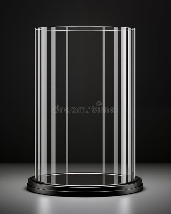 Glass Podium in Science Laboratory. Stock Illustration - Illustration ...