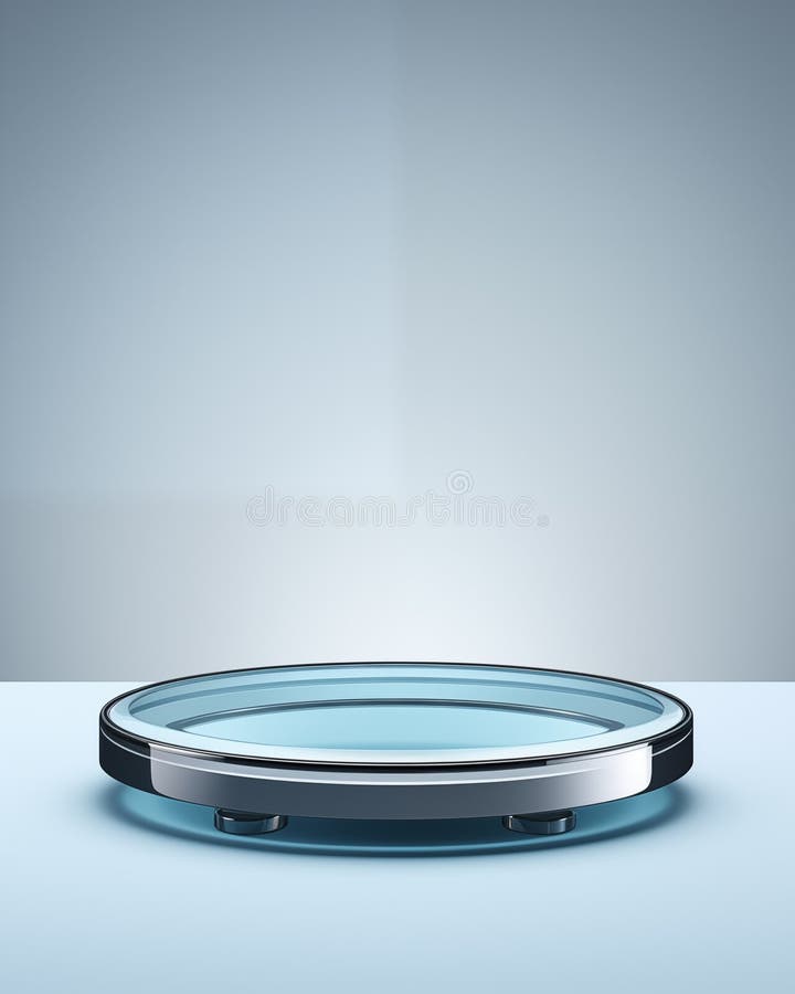 Glass Podium in Science Laboratory. Stock Illustration - Illustration ...