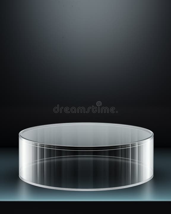 Glass Podium in Science Laboratory. Stock Illustration - Illustration ...
