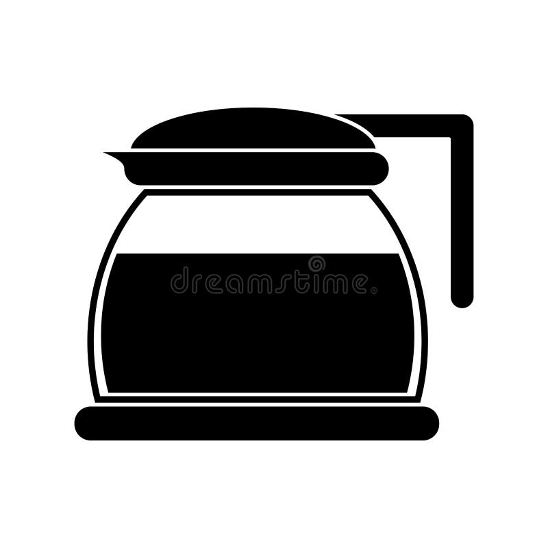 Glass Pot Coffee Pictogram Stock Illustrations – 1,551 Glass Pot Coffee ...
