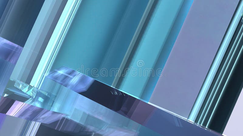 Glass Prism Refraction and Reflection Crystal Elegant Modern 3D ...