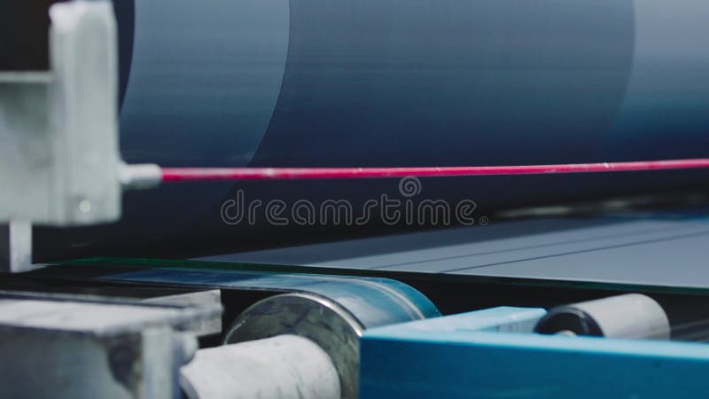 Glass Processing and Tempering Process Stock Footage - Video of ...