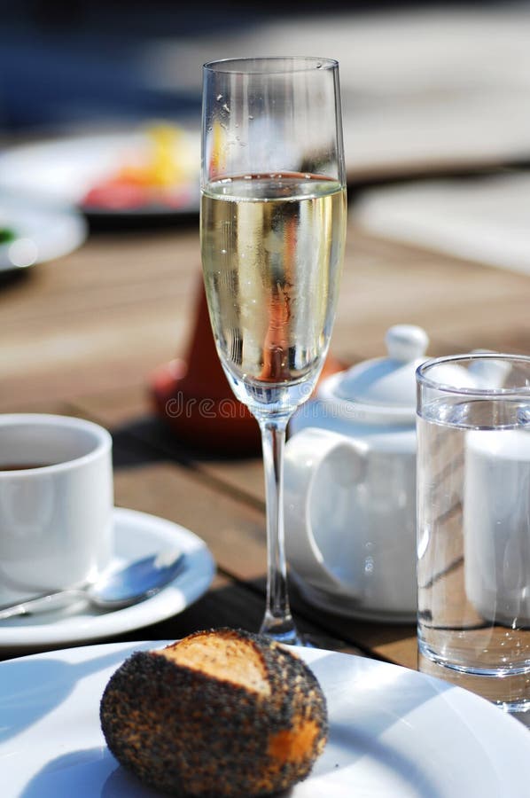 Glass of Prosecco stock photo. Image of sparkling, morning - 2933332