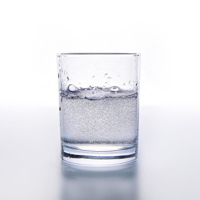 Glass of pure water stock image. Image of pure, vodka - 11181859