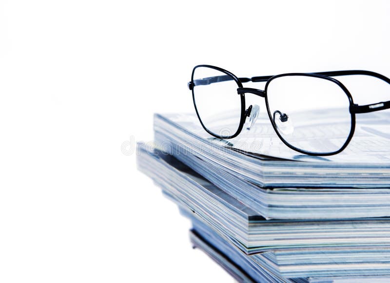 Magazine Stack stock photo. Image of differential, space - 6530074