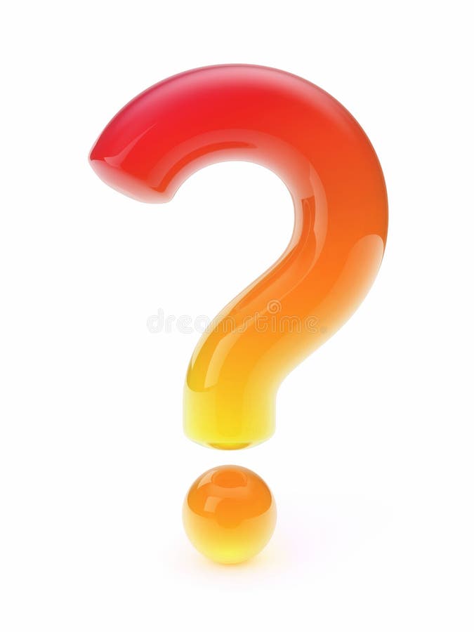 Glass question mark stock illustration. Illustration of query - 30758040
